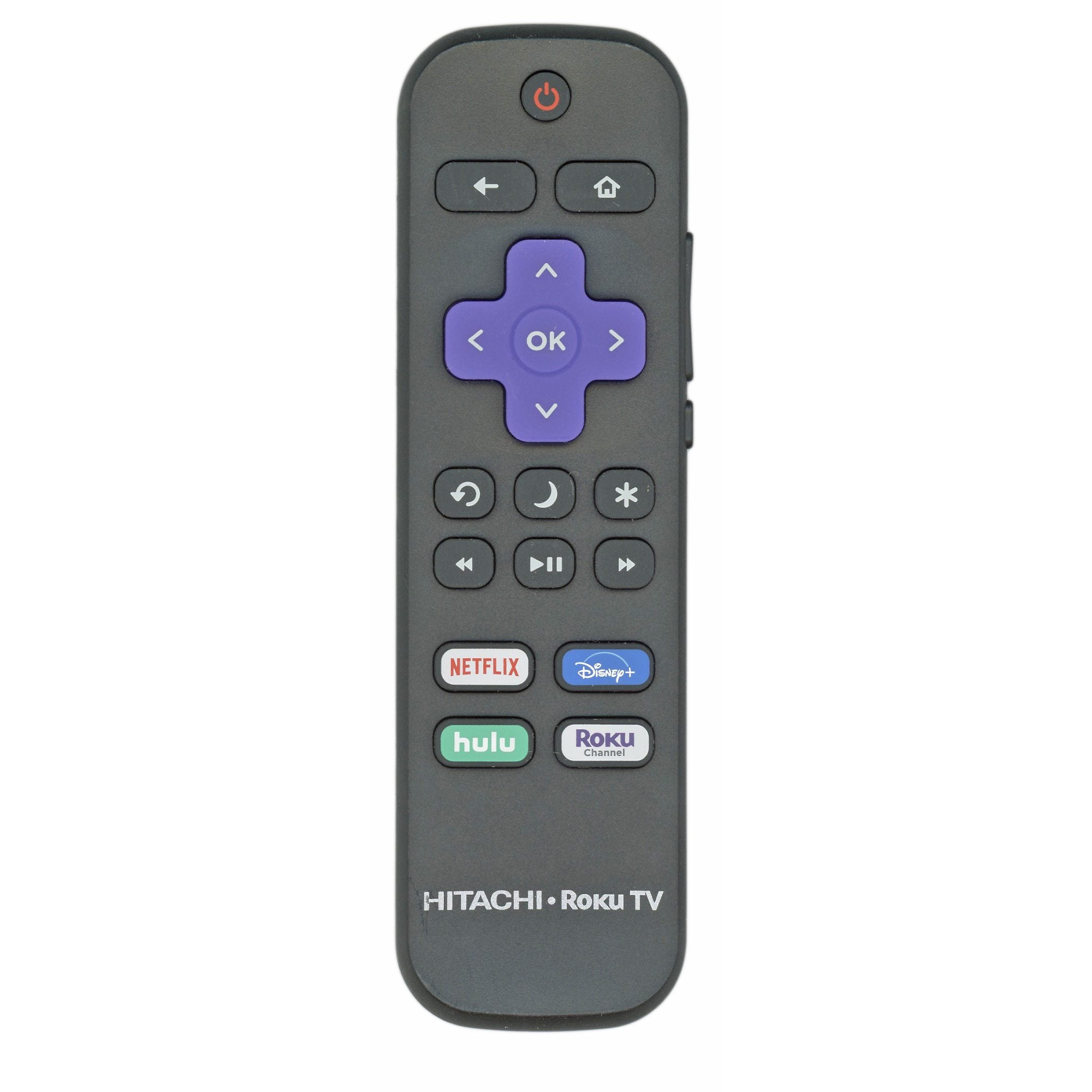 Hitachi RC-ALIR ROKU TV Remote Control | Netflix | Disney + | Hulu | R