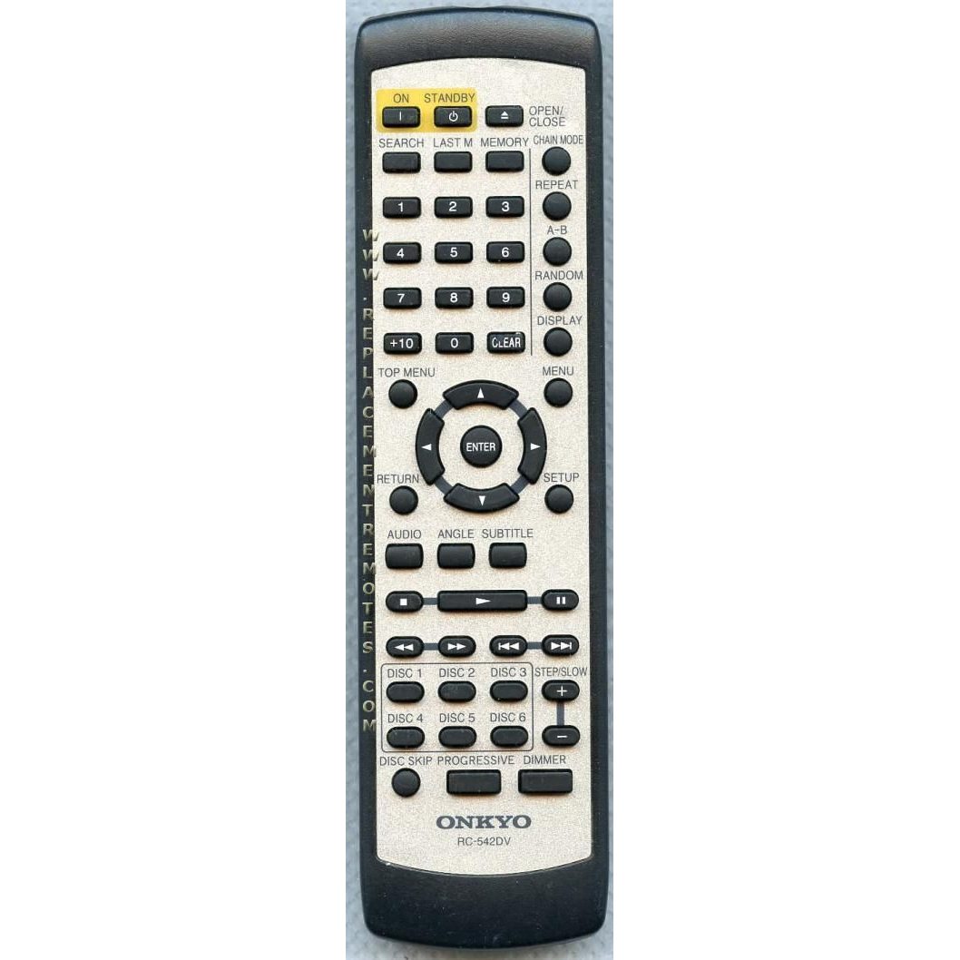 Onkyo RC542DV Receiver Remote Control | RC-542DV Onkyo RC542DV Receiver Remote Control | RC-542DV