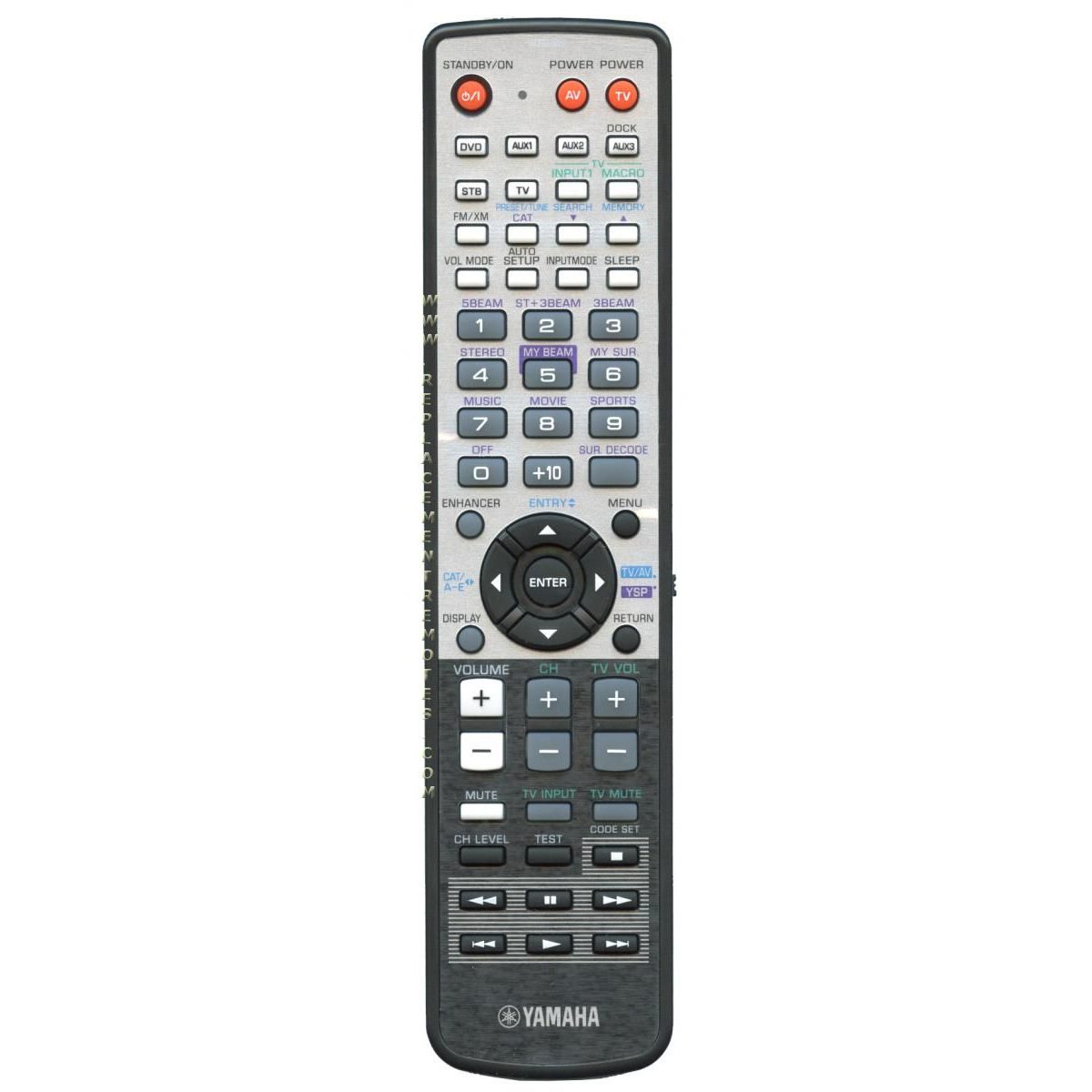 Yamaha WJ55340 Audio Remote Control Yamaha WJ55340 Audio Remote Control