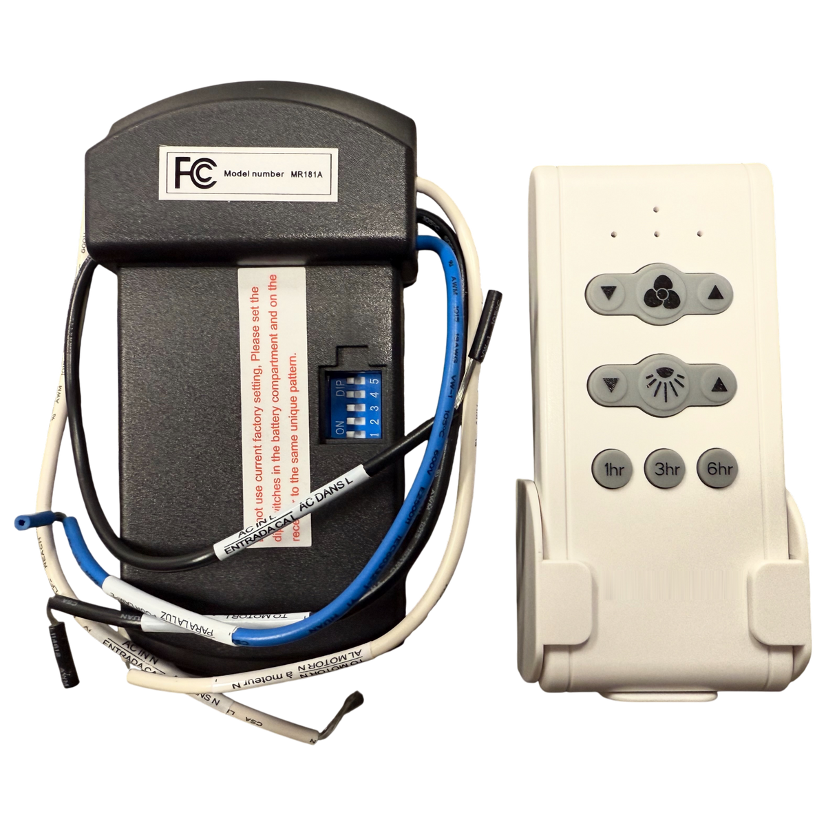 Fanimation Ceiling Fan Remotes & Receivers | OEM & Replacement - Anderic