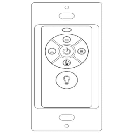 Generic FAN67T3 Ceiling Fan Remote Control