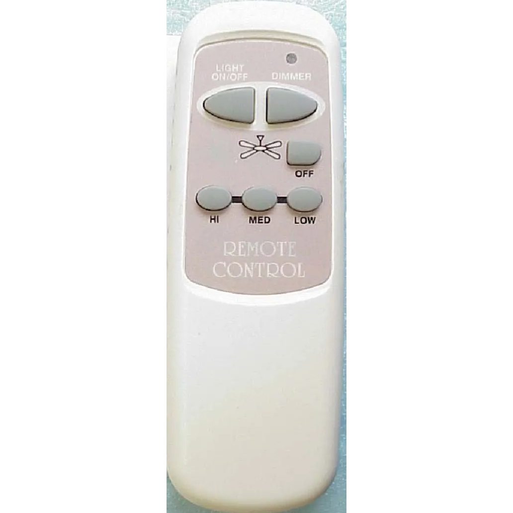 Generic KUJCE9101 Ceiling Fan Remote Control