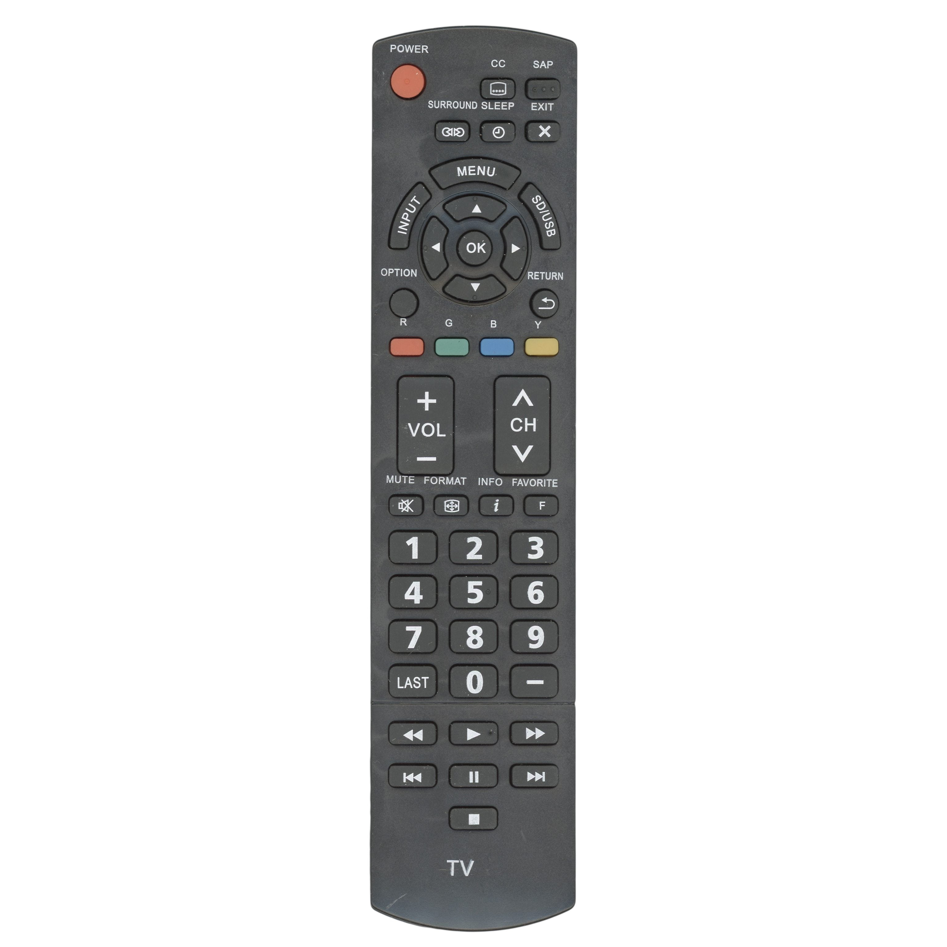 Anderic Generic N2QAYB000706 TV Remote Control