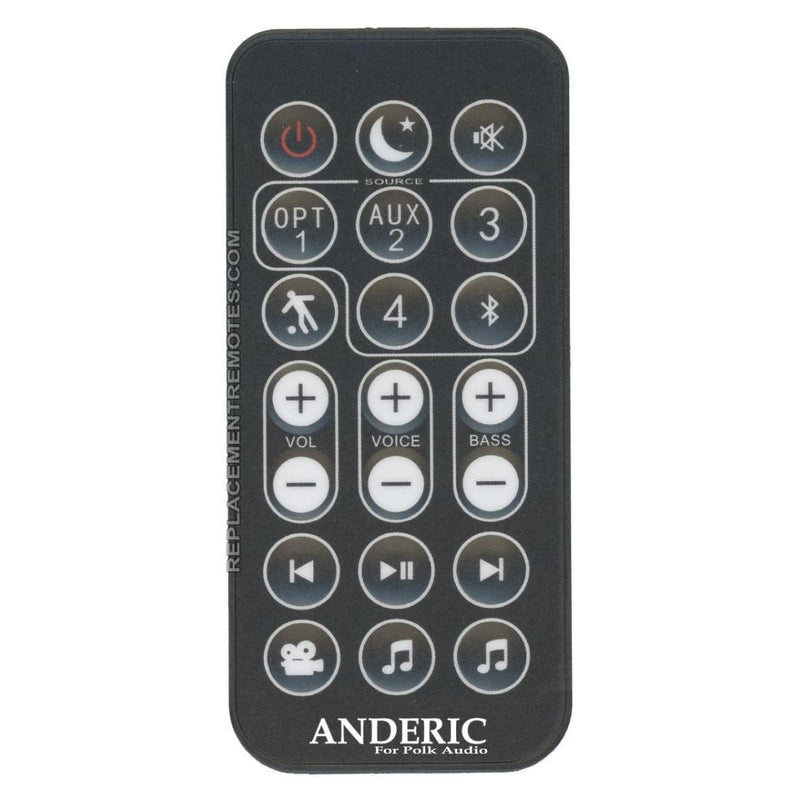 Sound Bar Remote Controls - OEM & Replacement Options | Anderic