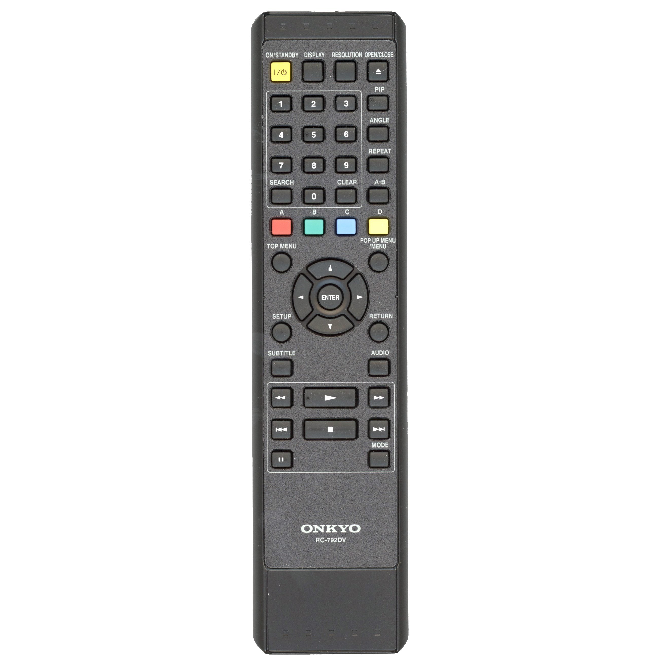 Onkyo RC792DV Blu-ray Remote Control | RC-792DV