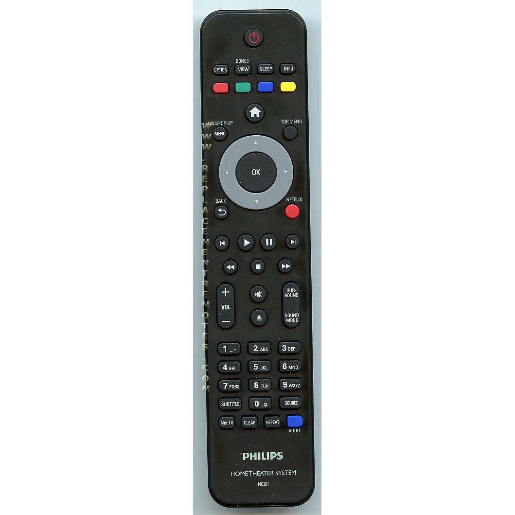 Philips NC201UD Home Theater Remote Control