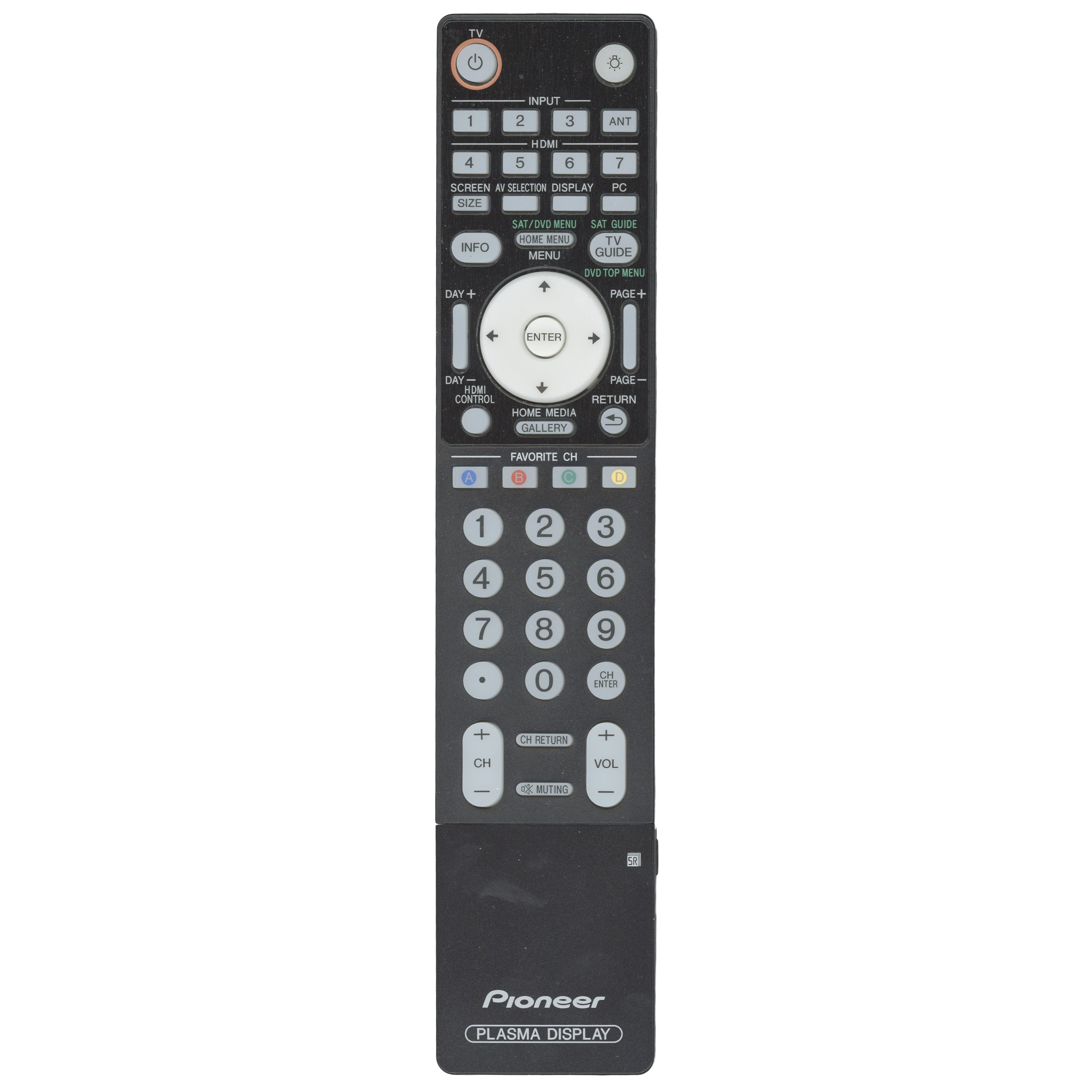 Pioneer AXD1549 TV Remote Control