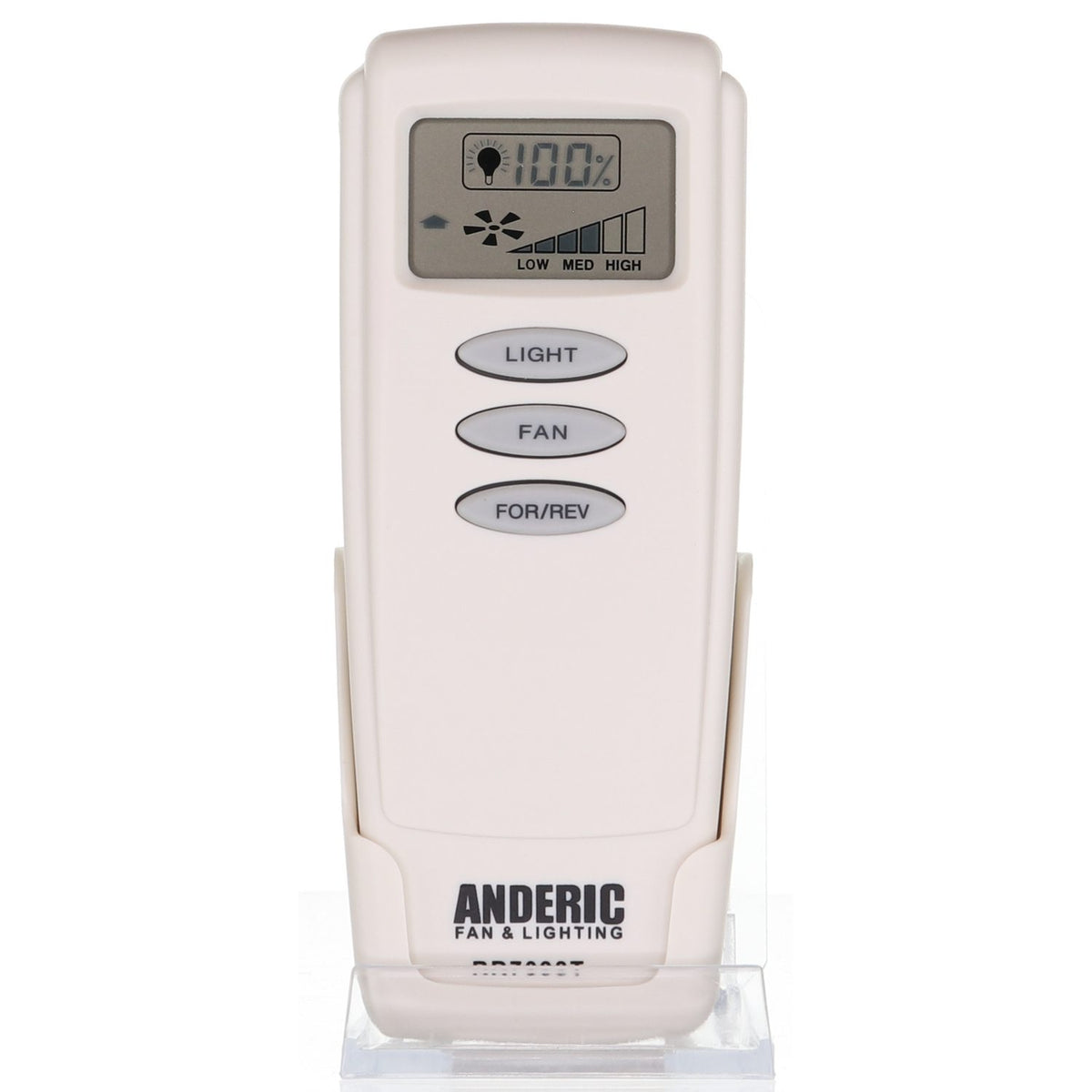 Anderic RR7098T Replacement Ceiling Fan Remote Control with Reverse Ke
