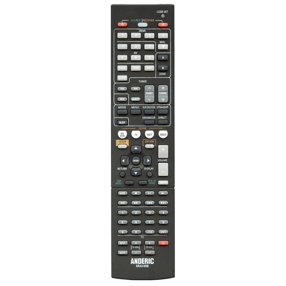 Yamaha Audio Video Receiver Remote Controls Oem And Replacement Anderic
