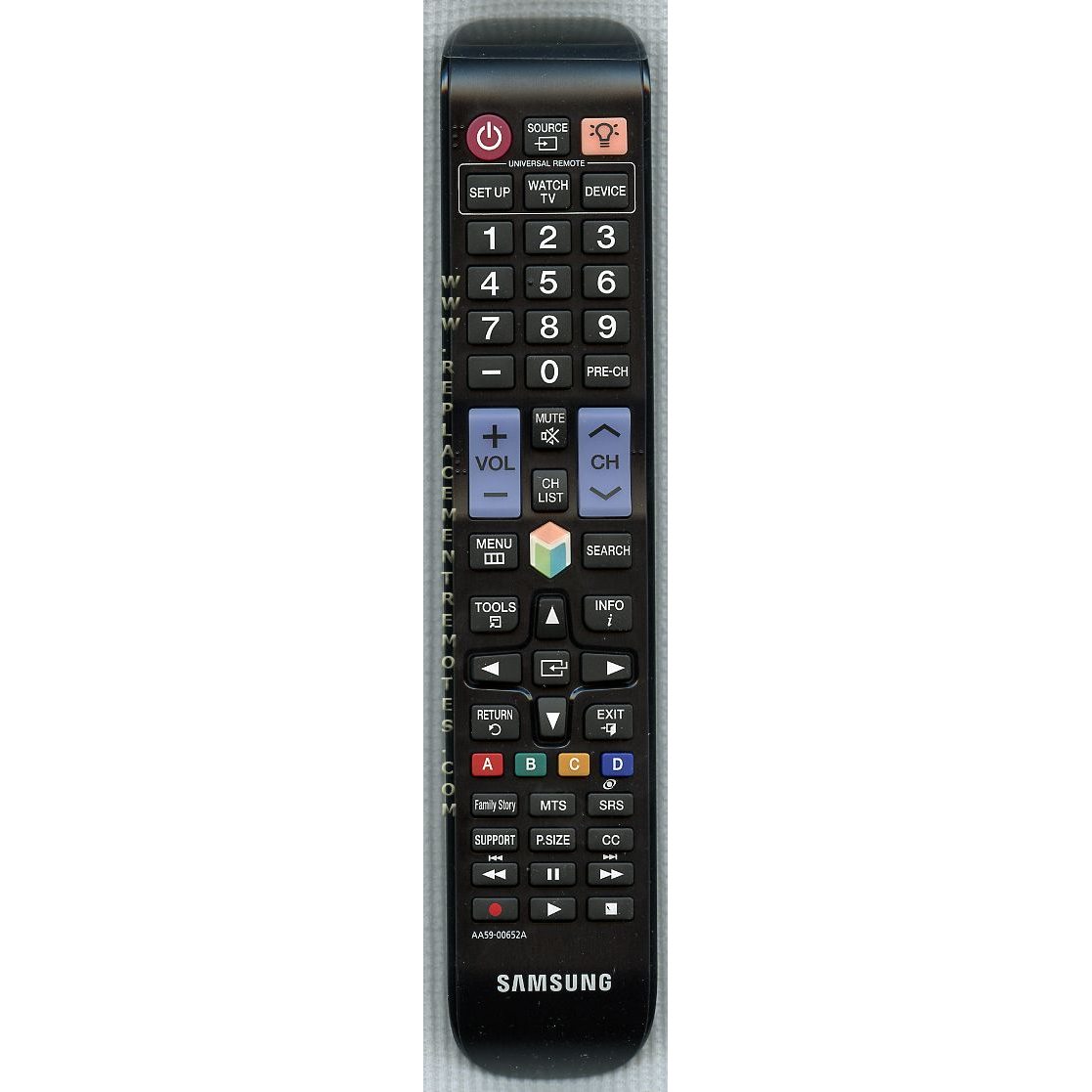 Samsung AA59-00652A TV Remote Control - AA5900652A