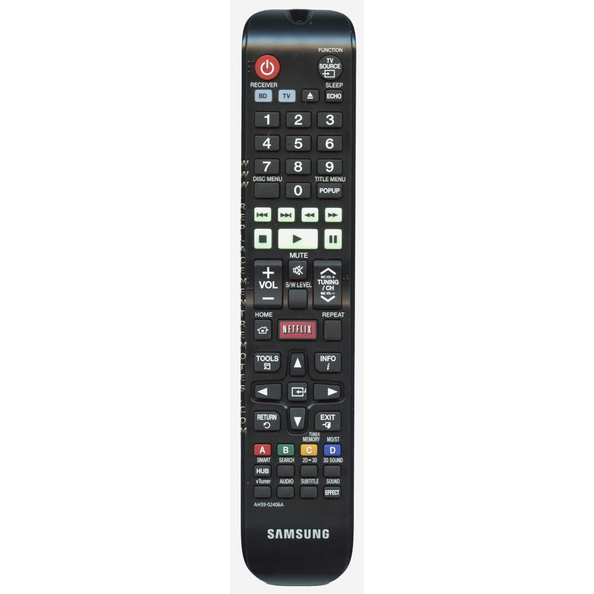 Samsung AH59-02406A Blu-ray Remote Control - AH5902406A