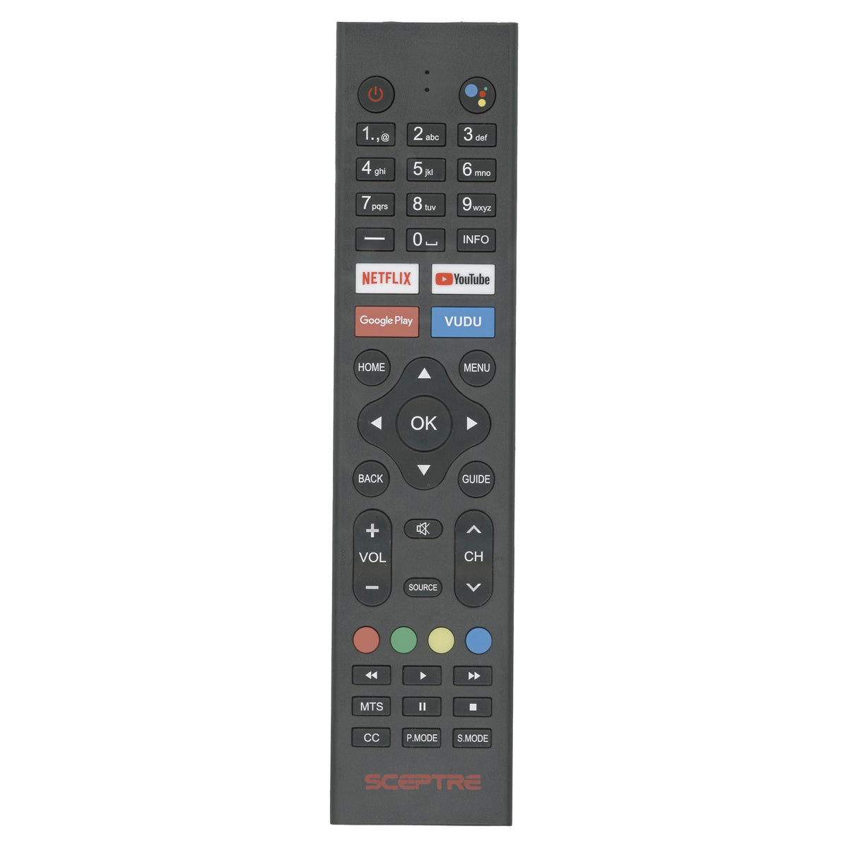 Sceptre TV Remote Controls | OEM & Replacement - Anderic