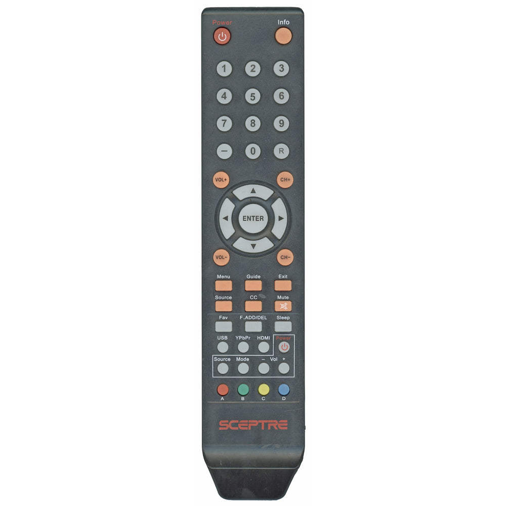 Sceptre TV Remote Controls | OEM & Replacement - Anderic
