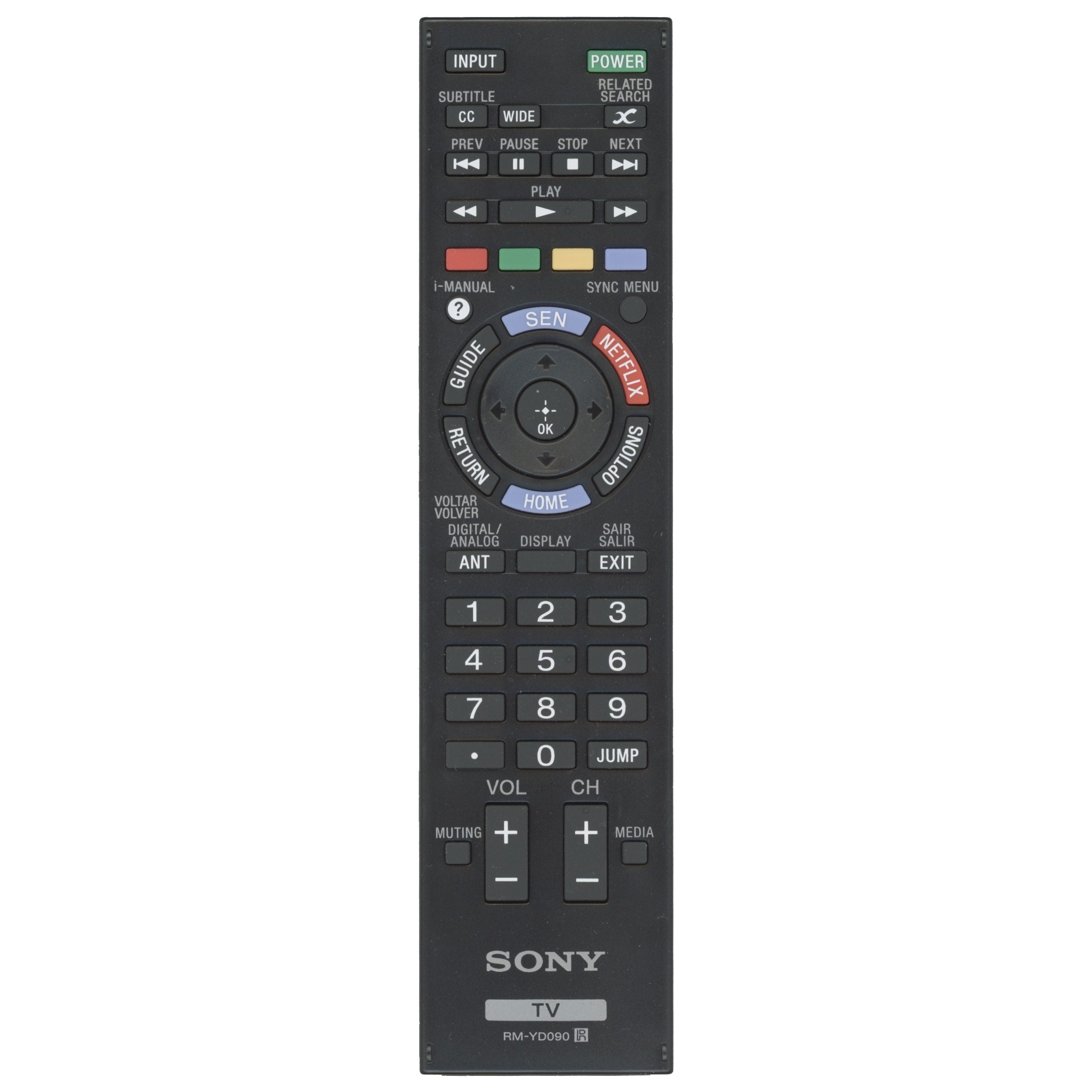 Sony RM-YD090 TV Remote Control - RMYD090