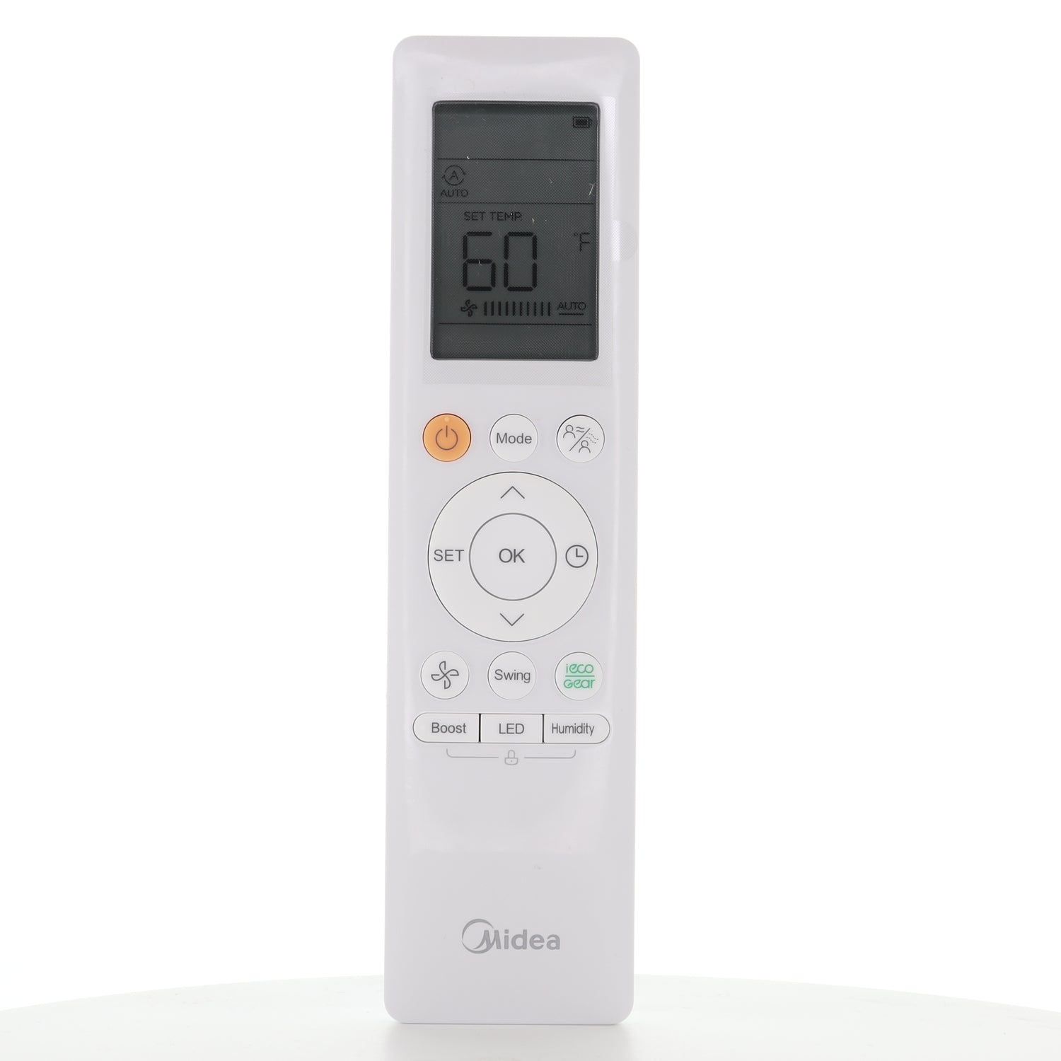 MIDEA RG10P1(2HS)/BGEFU1 Mini Split High Wall Air Conditioner Remote C