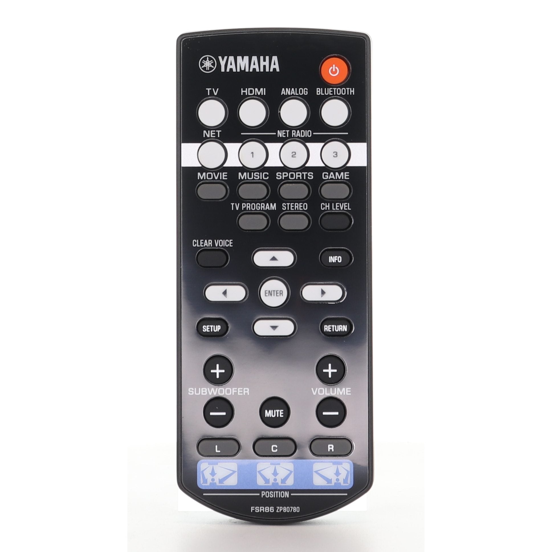 Yamaha FSR86 Audio Remote Control