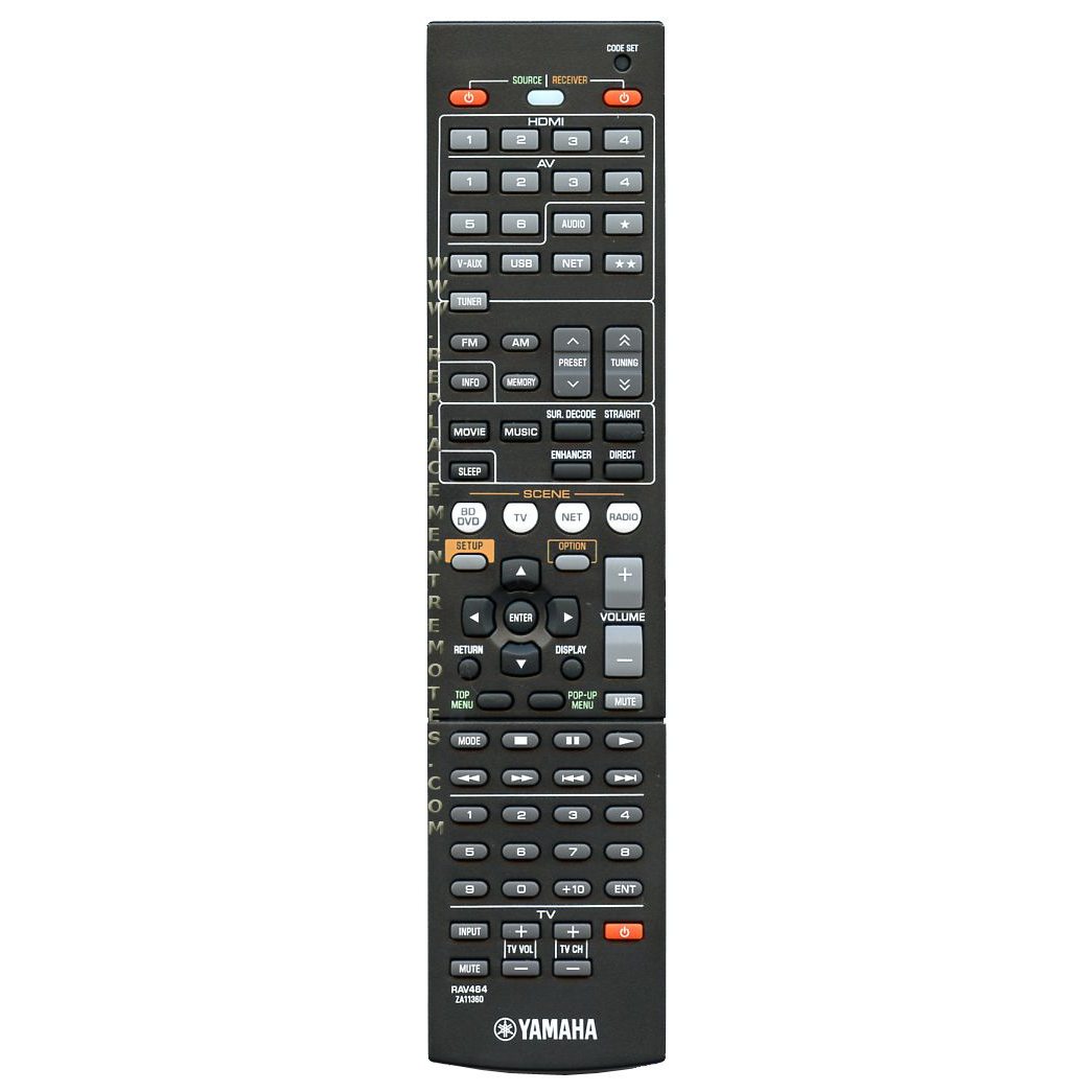 Yamaha RAV464 Receiver Remote Control